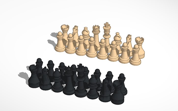 3D design Chess | Tinkercad