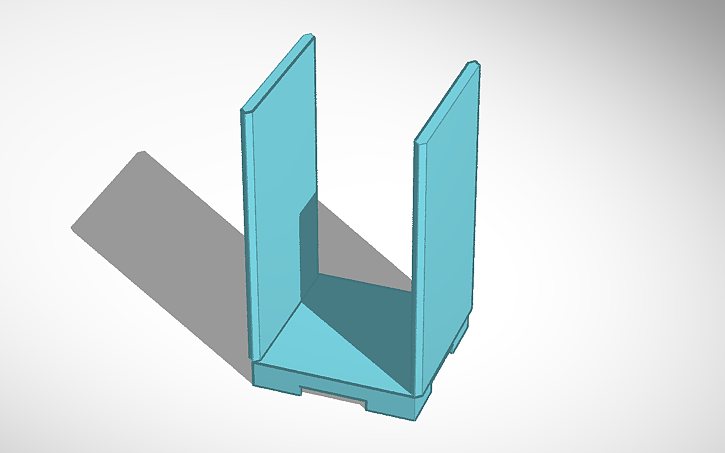 3D design Platform with Wall 3 - Tinkercad