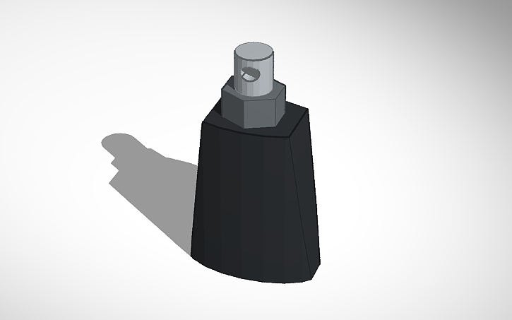 3D design Perfume Bottle - Tinkercad