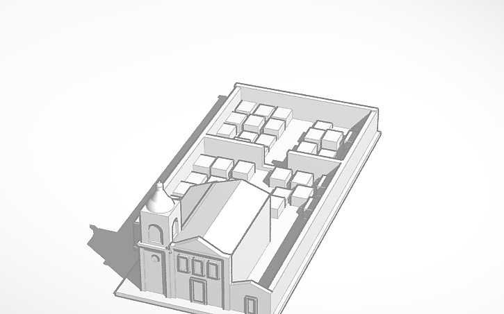 3D design Church - Tinkercad
