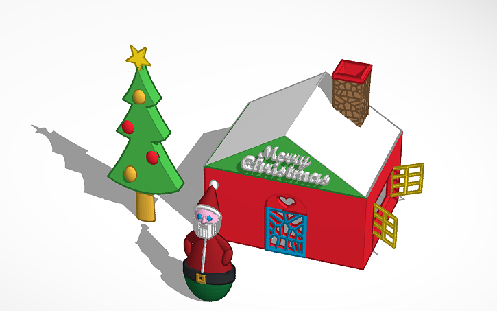 3D design Merry Christmas!!!!! - Tinkercad