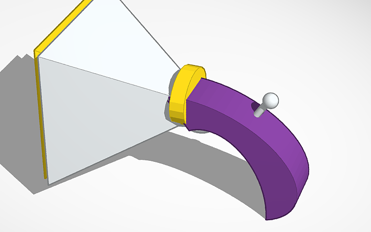 3D design YEEPS hide and seek confetti gun - Tinkercad