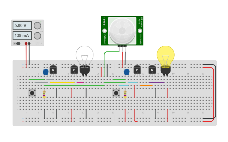 Circuit Design Detect Analogic Move Tinkercad