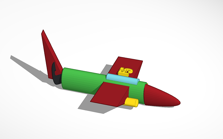 3D design The F5 Aircraft | Tinkercad