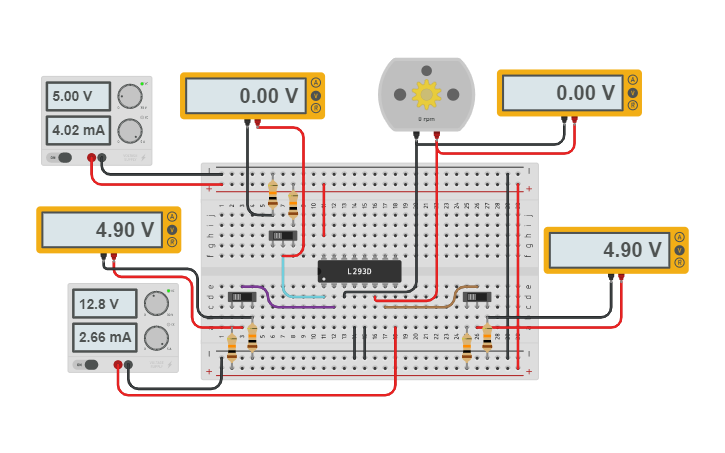Circuit design Parte C | Tinkercad