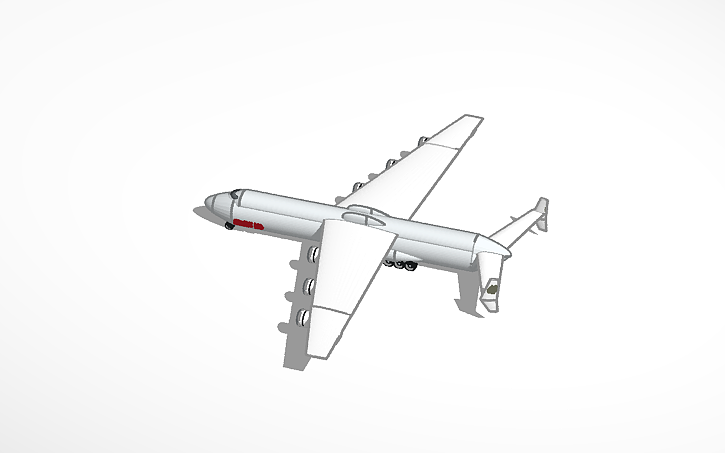 3D design 3d printed antonov an-500 - Tinkercad