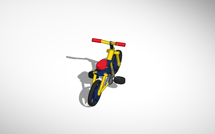 3D design Bicycle - Tinkercad