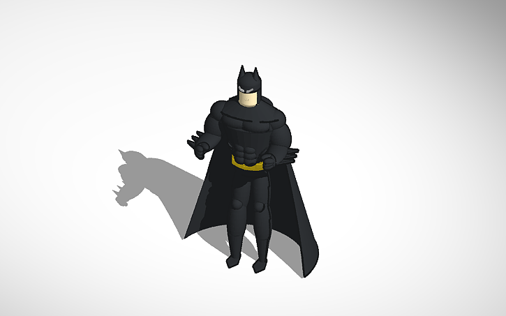 3D design Batman - Tinkercad