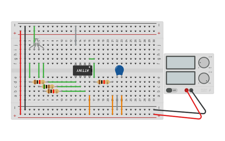 Circuit design W11_Output - Tinkercad
