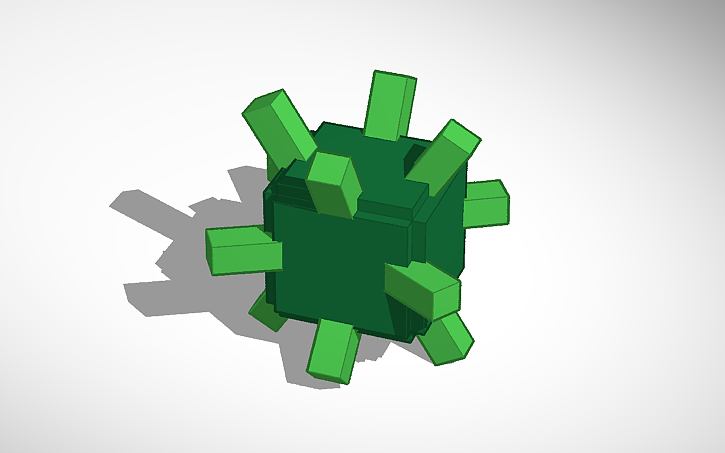 3D design Coronavirus | Tinkercad