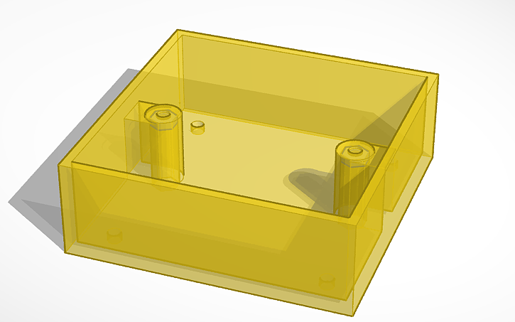 3D design Electrical Box - Tinkercad