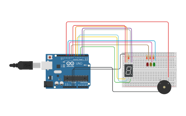 Circuit design Amazing Kasi | Tinkercad