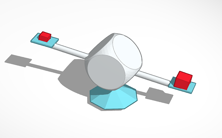 3D design Balance scale - Tinkercad