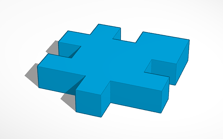 3D design cte puzzle 5 | Tinkercad