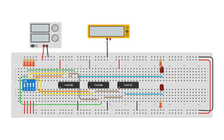 Circuit design Evaluacion unidad 2, Ulises Valenzuela - Tinkercad