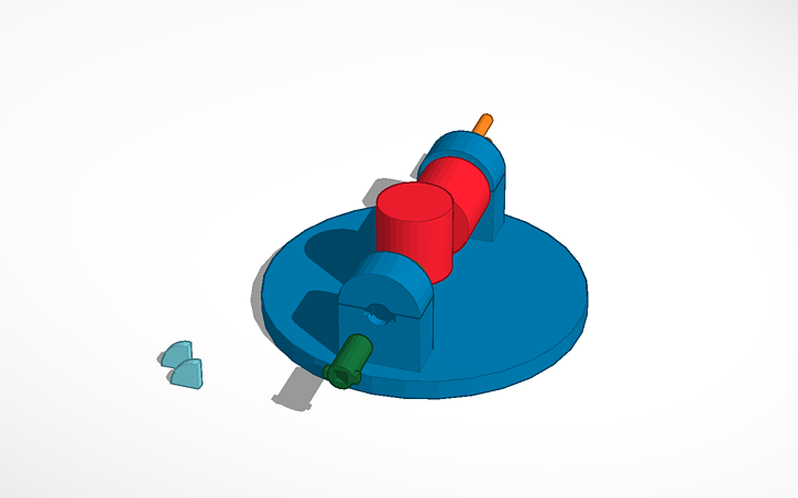 3D design Camera panner - Tinkercad