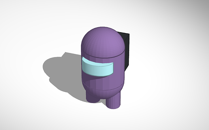 3D design Among Us - Tinkercad