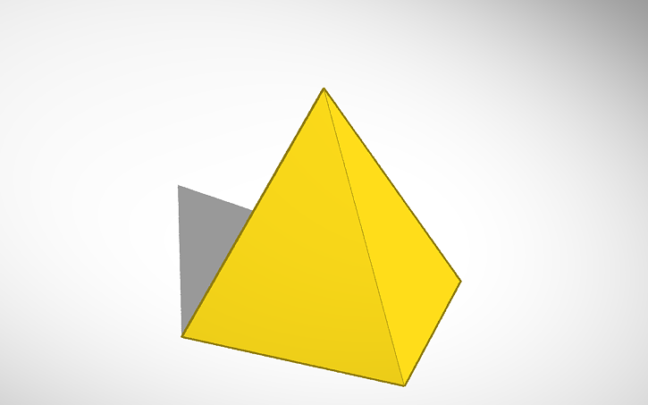 3D design Pyramid | Tinkercad