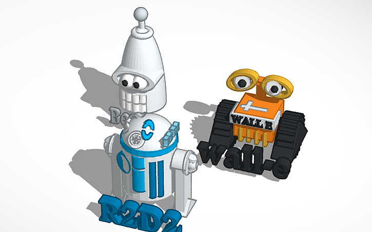 3d Design Robots Tinkercad
