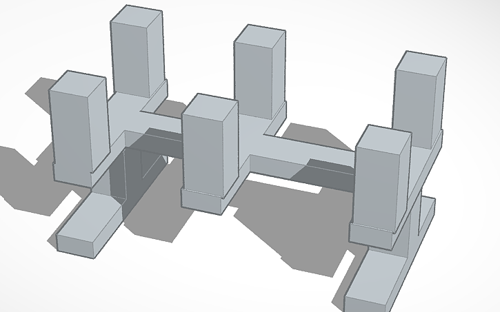 3D design sword holder - Tinkercad