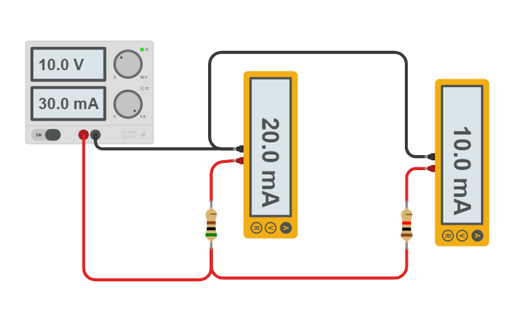 Circuit design ACEE5L_ACTIVITY1_PARALLEL CIRCUIT | Tinkercad