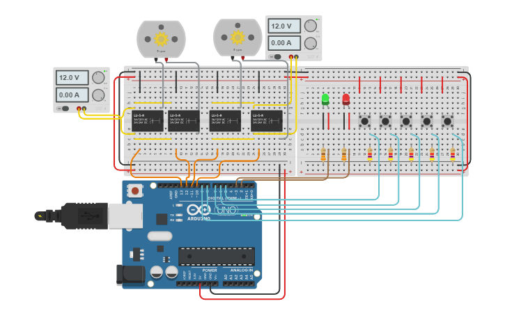 Circuit design Copy of PC2 Meca - Marcelo Salazar | Tinkercad