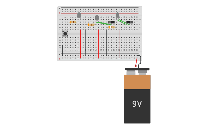 Circuit Design Circuito Pulsador Interruptor Tinkercad