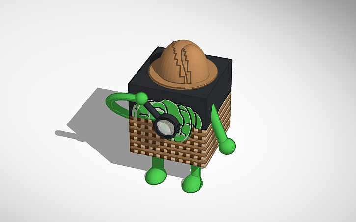 3D design Detective SnakeMaster - Tinkercad
