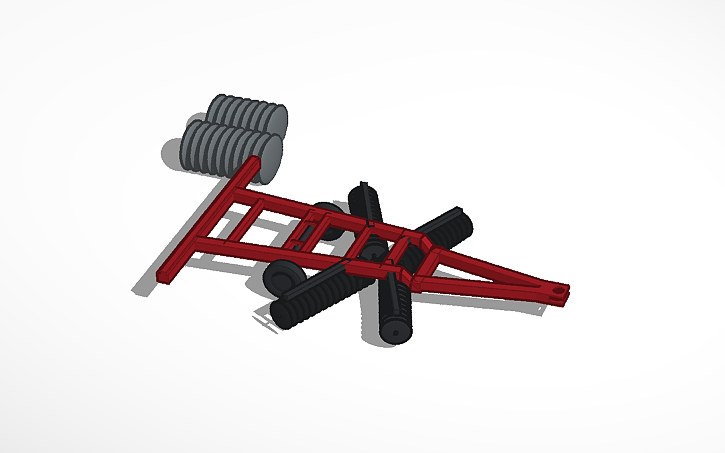3D design Ripper for farm - Tinkercad