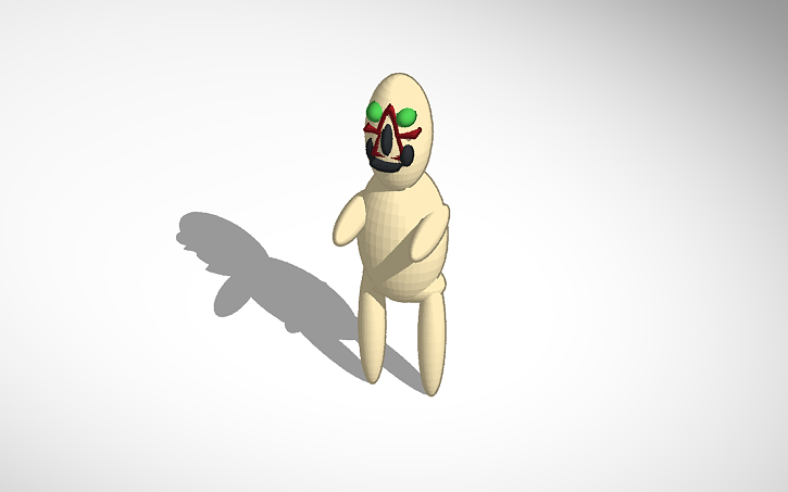 3D design scp 173 (peanut) - Tinkercad