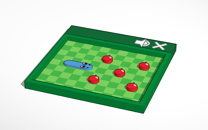 3D design Snake Game - Tinkercad