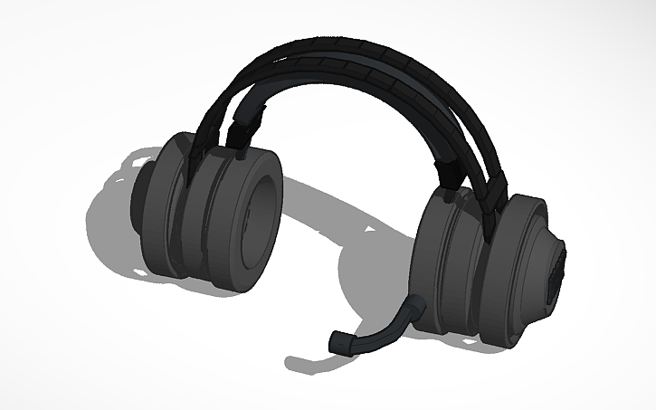 3D design razer nari essential headset | Tinkercad
