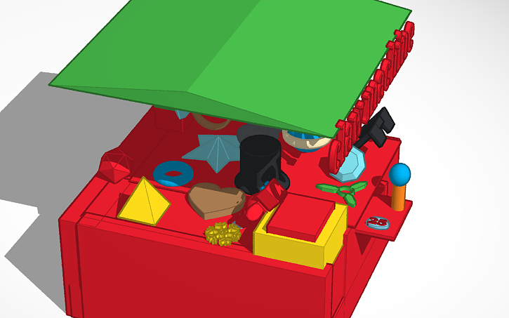3D design claw machine - Tinkercad