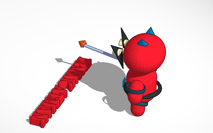 3D design spider-man - Tinkercad