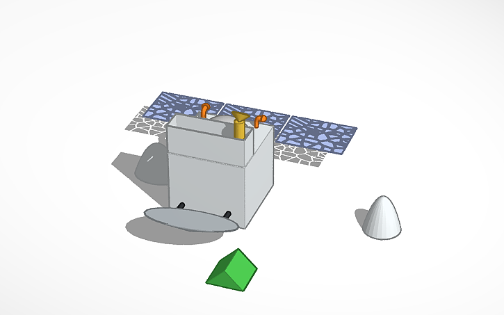 3D design Copy of Mars Orbiter Mission Spacecraft - Tinkercad