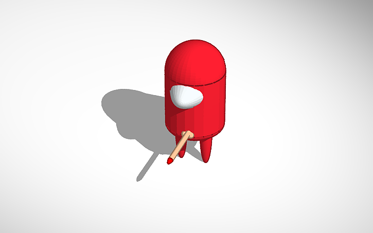 3D design amogus???? WTF!!!!!!!!! | Tinkercad