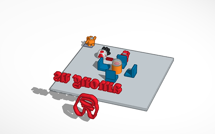 3D design among us - Tinkercad