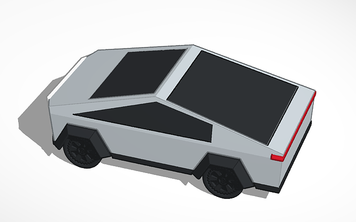 3D design Cyber truck - Tinkercad