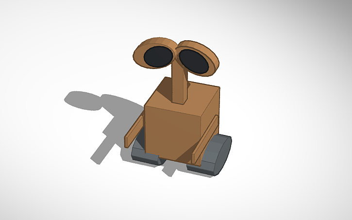 3D design Copy of Wall E | Tinkercad