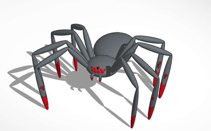 3D design Spider - Tinkercad