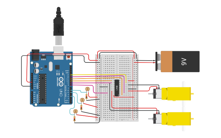 Circuit design project - Tinkercad