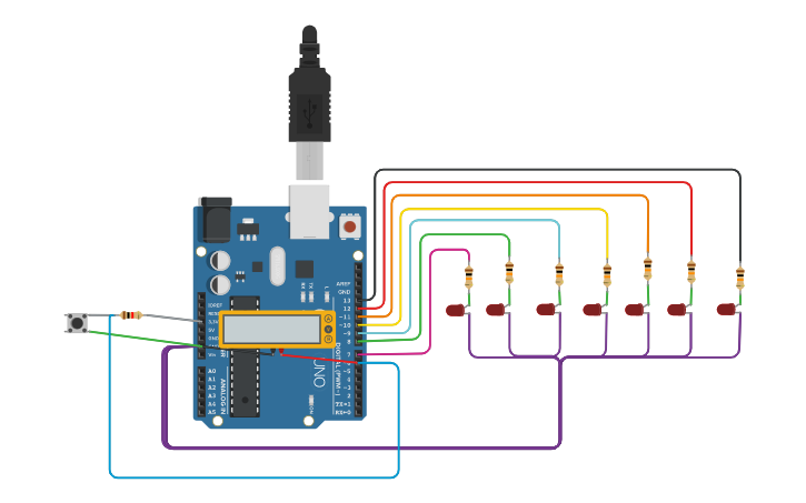 Circuit design Pregunta 2 Examen Final - Tinkercad