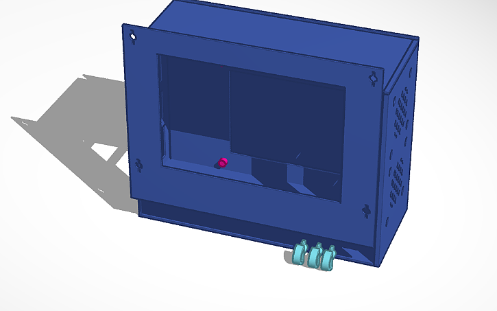 3D design Raspberry Pi Case V2 - Tinkercad