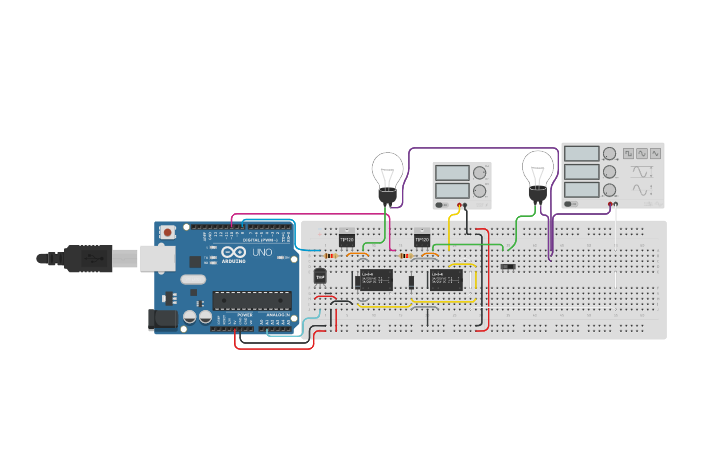 Circuit design REGULADOR DE TEMPERATURA - Tinkercad Circuit design REGULADOR DE TEMPERATURA - Tinkercad