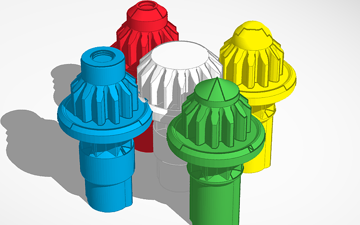 3D design Bits (accurate) - Tinkercad