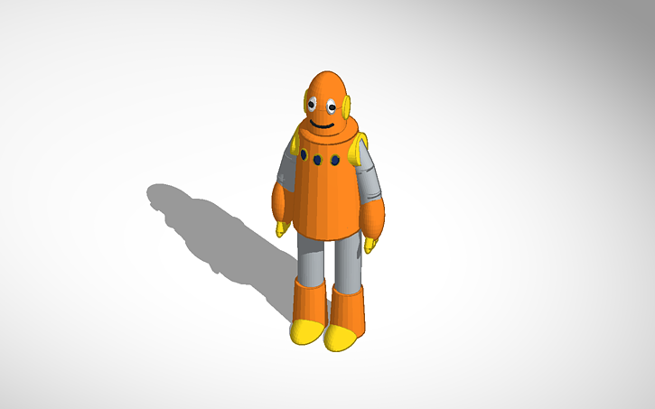 3D design moby from brain pop - Tinkercad