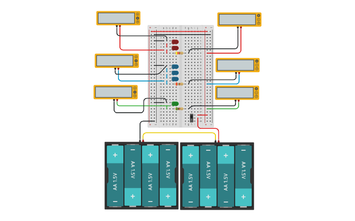 Circuit design Exerc - 04c | Tinkercad