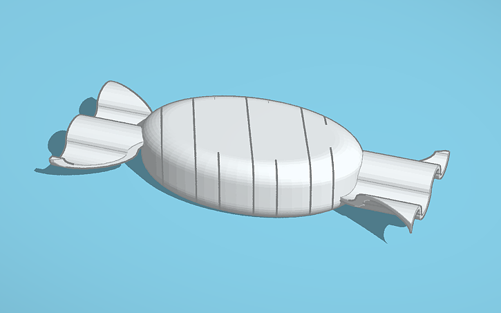 3D design Wrapped Christmas Candy - Tinkercad