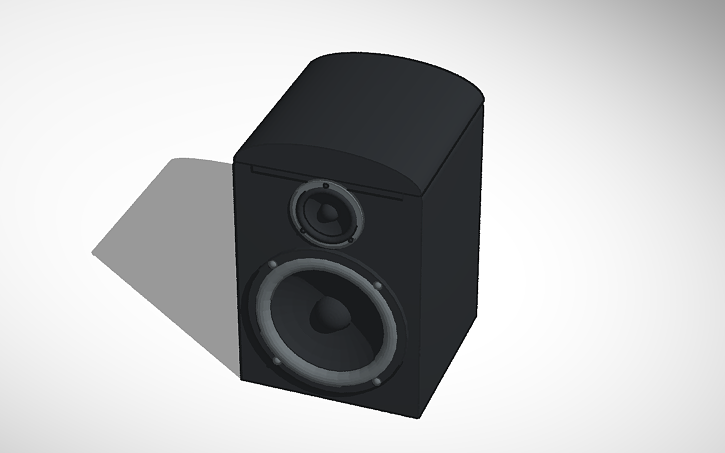 3D design Speaker - Tinkercad