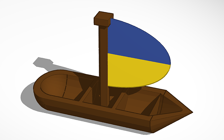 3D design Boat | Tinkercad
